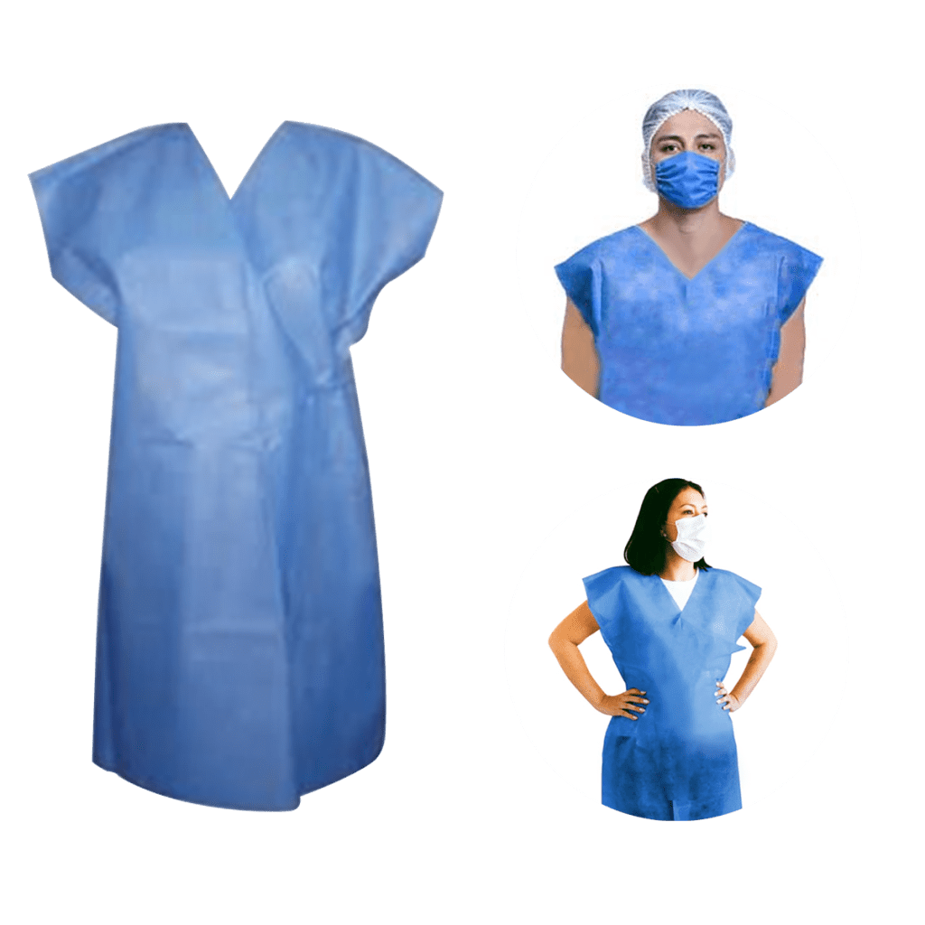 PAQUETE DE BATA DESECHABLE PARA PACIENTE - Eternal Láser ATM EMIMED